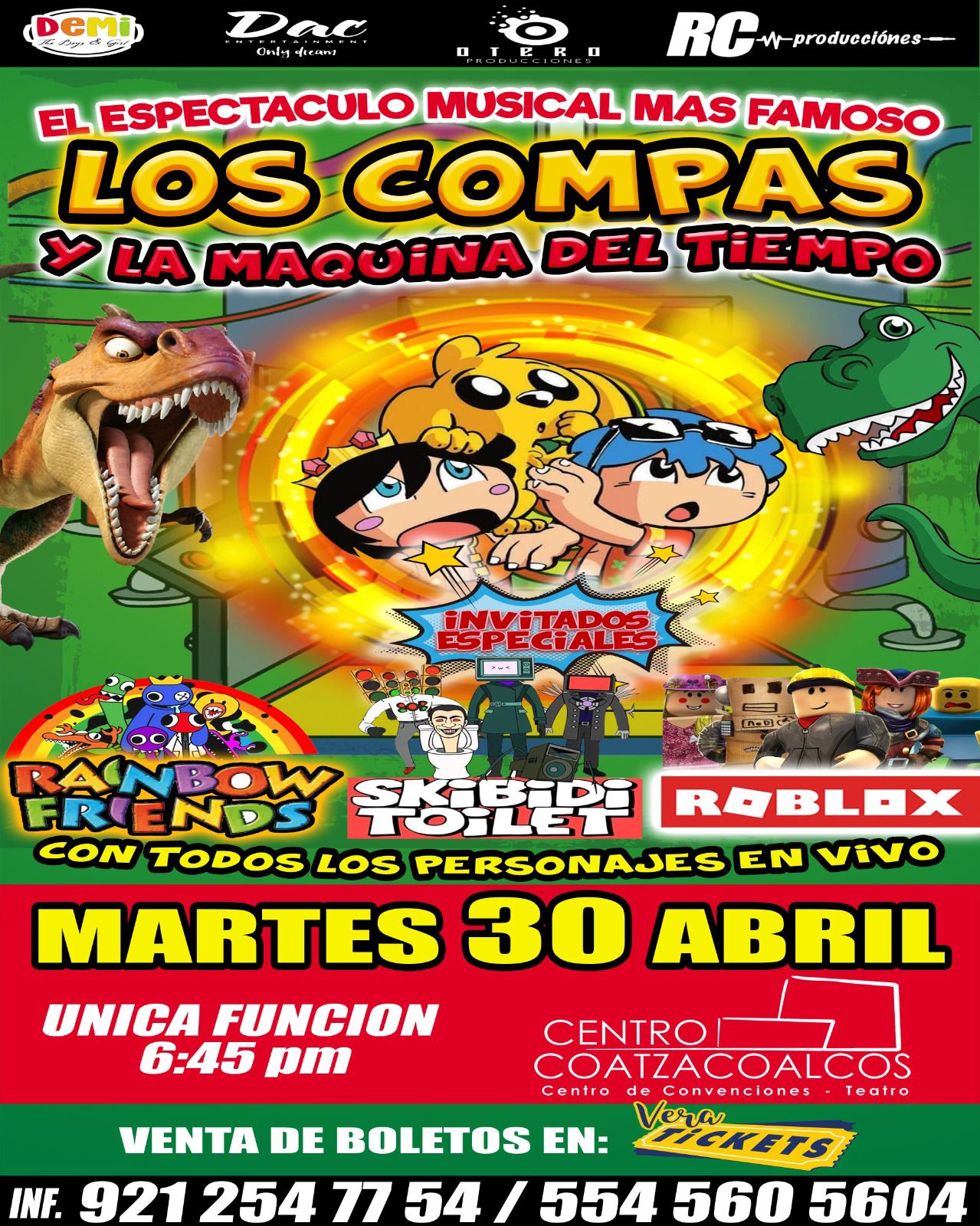 Boletos | LOS COMPAS COATZA | VERATICKETS