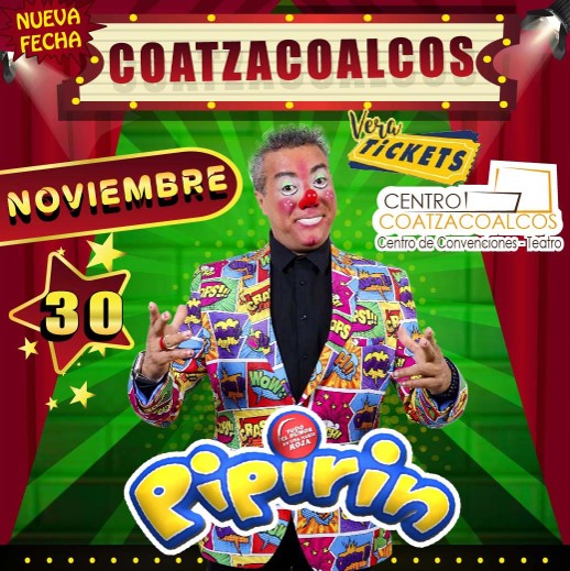 Boletos | PIPIRIN COATZACOALCOS | VERATICKETS